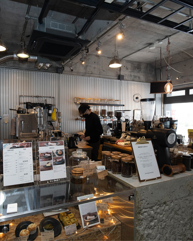 鹿児島市のカフェ・コーヒー販売｜Blue Beans Roastery